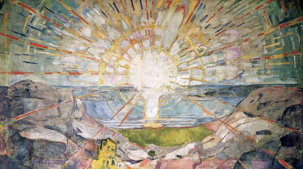 Edvard Munch: ‘The Sun’, Part 1 – At Sunnyside – Where Truth and Beauty ...