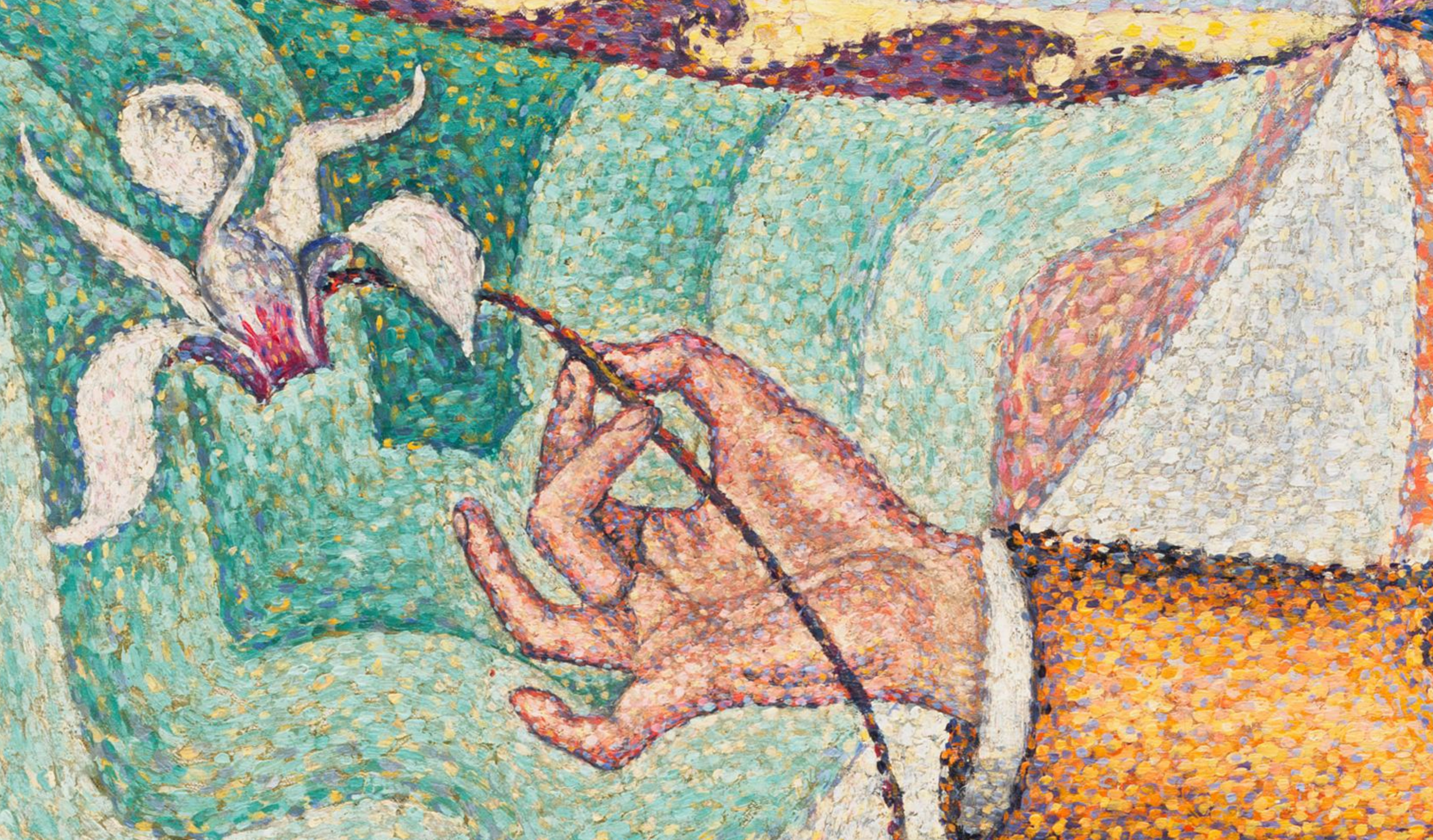 Paul Signac: Opus 217…Portrait of Felix Feneon (1890) – At Sunnyside ...