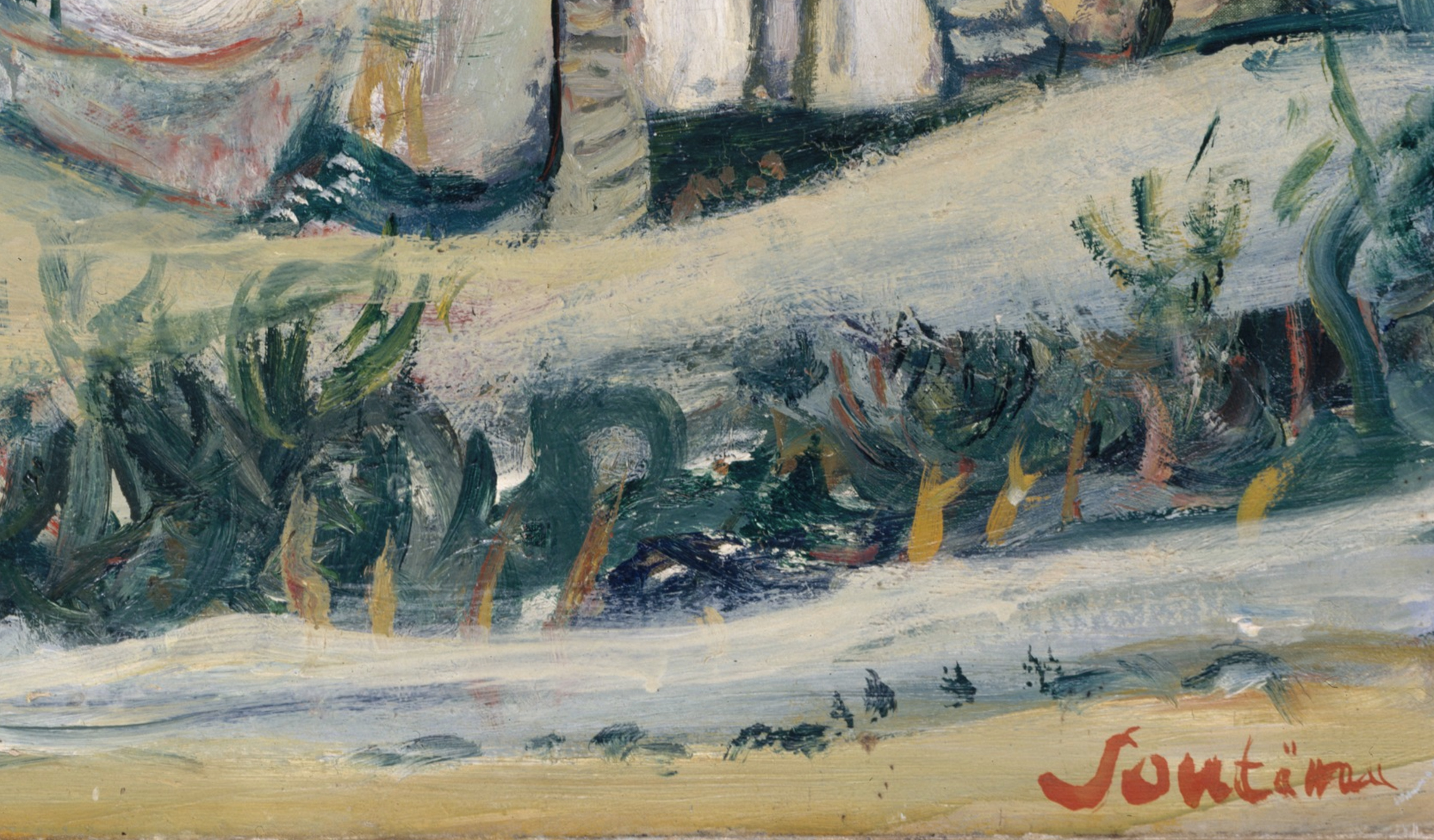 Chaim Soutine: View of Cagnes (c.1925) – At Sunnyside – Where Truth and ...