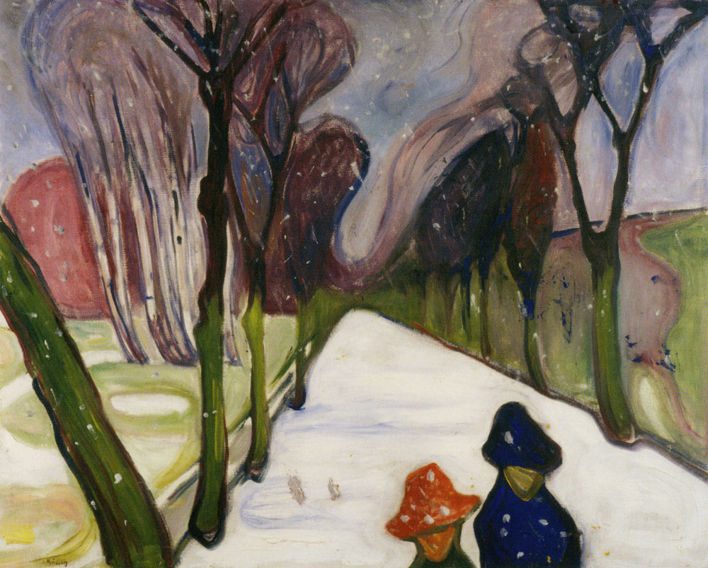 Winter With Munch and Mari – At Sunnyside – Where Truth and Beauty Meet