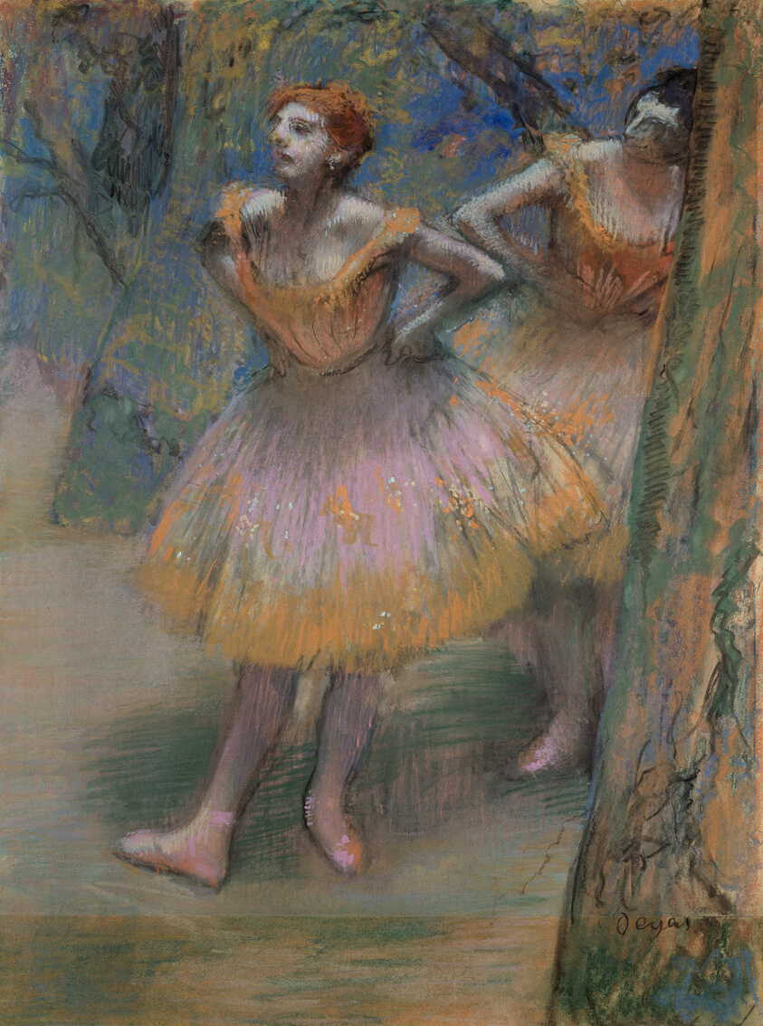 Edgar Degas: Two Dancers, (1893-1898) – At Sunnyside – Where Truth and ...