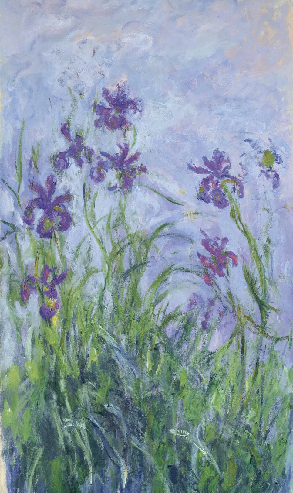 Claude Monet: Iris mauves – At Sunnyside – Where Truth and Beauty Meet