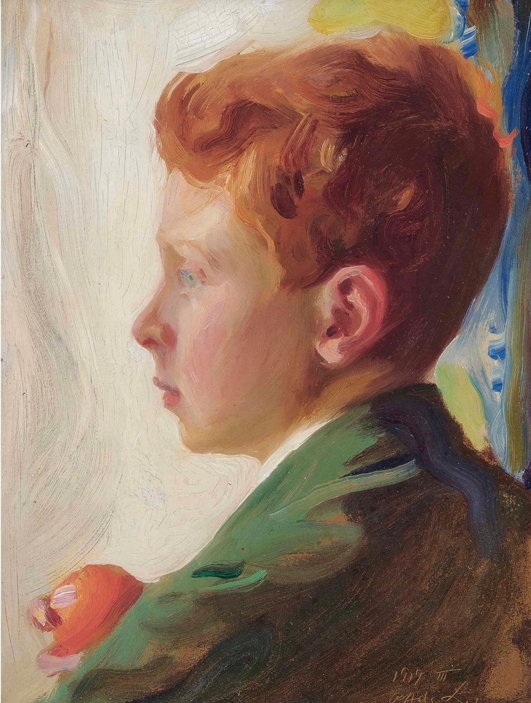 Philip de László: Portrait of Patrick de Laszlo – At Sunnyside – Where ...